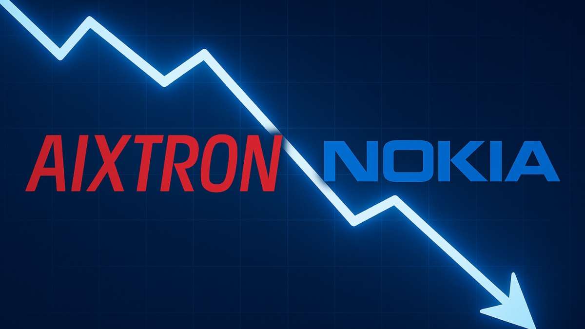 Aixtron G10-AsP für Nokia: Kurs trotzdem im Keller