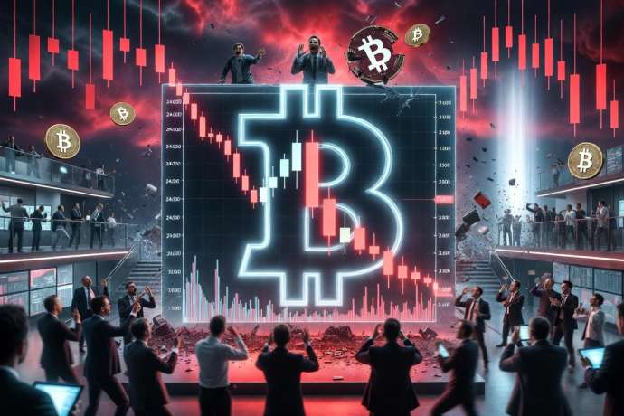 Bitcoin-Flash-Crash auf Binance: Kurs fällt kurzzeitig auf 24.000 Dollar